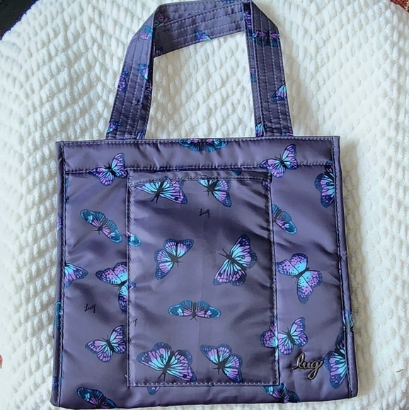 lug | Bags | Lug Pulley Tote Bag Butterfly Grey | Poshmark